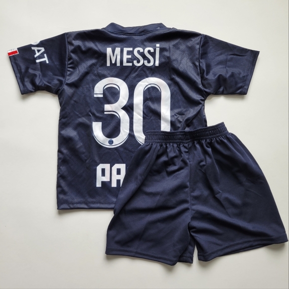 unbranded | Shirts & Tops | Messi Kit For Kids Paris Uniform Youth ...